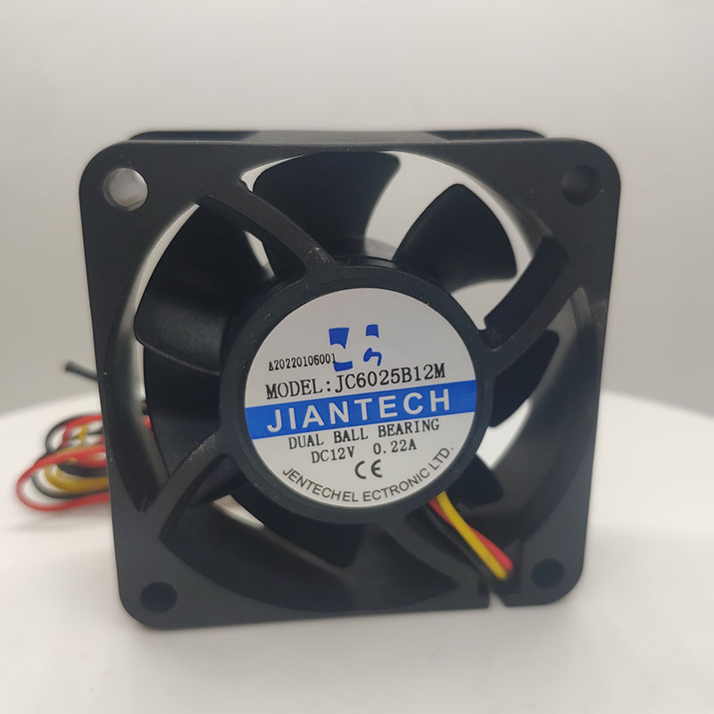 JC6025B12M健策散热风扇 高风量6025直流风机
